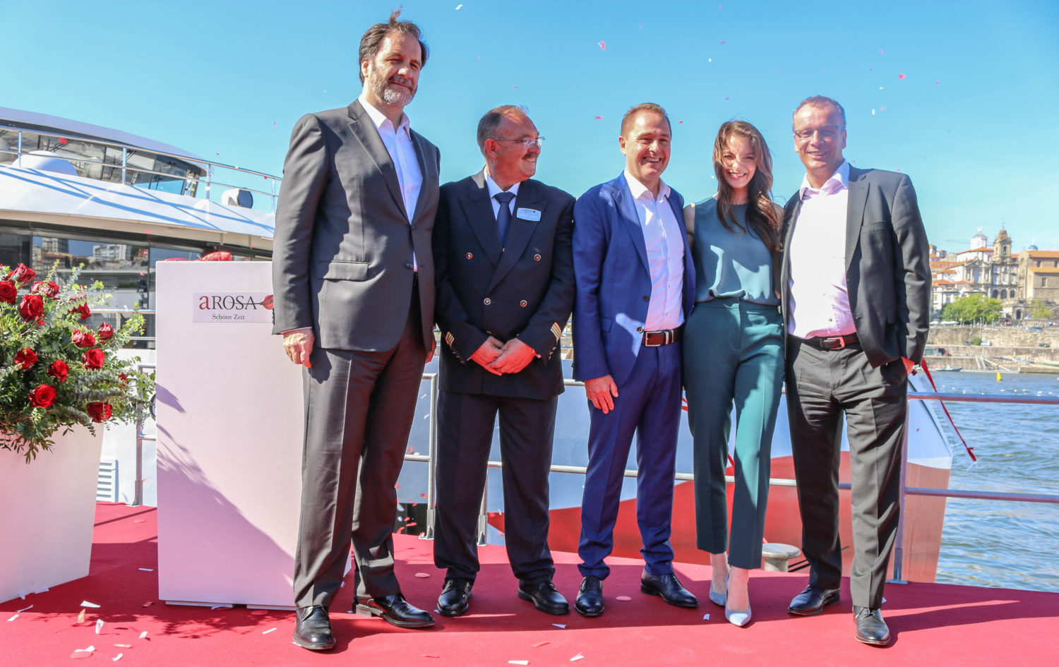 Taufe von A-ROSA ALVA in Porto - A-ROSA Blog