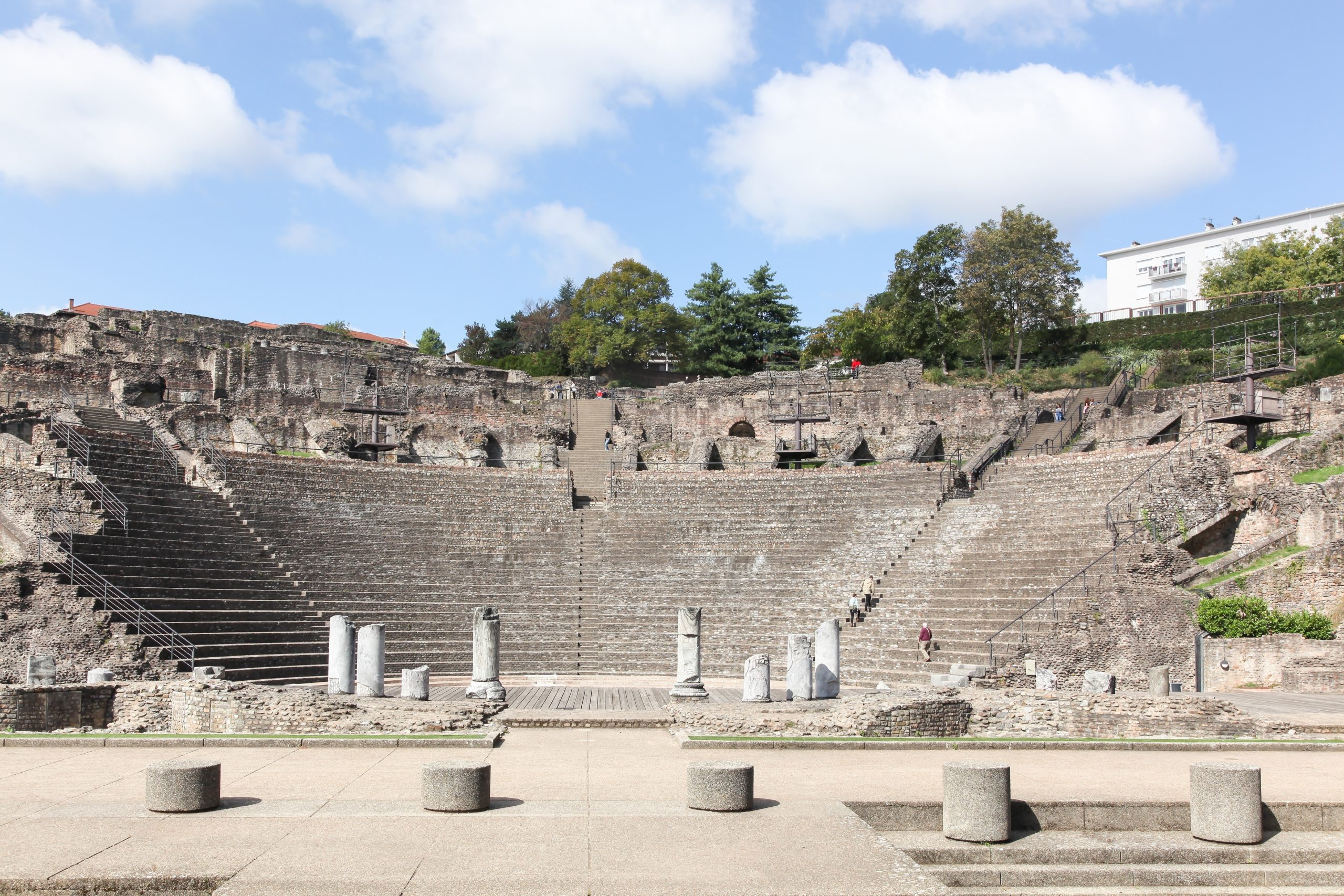 Ancient roman theater of Fourviere in Lyon, France - A-ROSA Blog